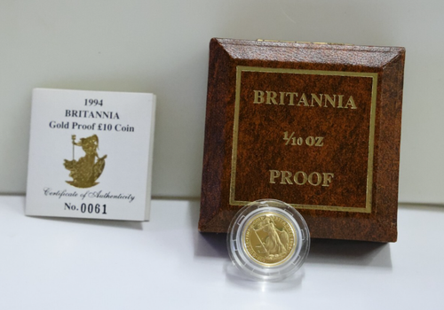 1994 Great Britain 1/10th oz Proof Britannia Box/COA | eBay