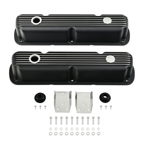 Valve Covers Black for Small Block Mopar Plymouth Dodge Chrysler 318 ...