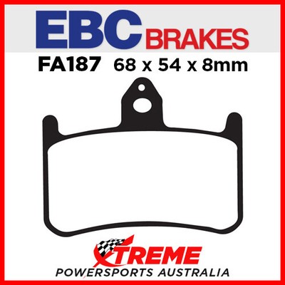 Honda NSR 250 R6K/R6K-2 89 EBC Organic Front Brake Pads, FA187 | eBay ...