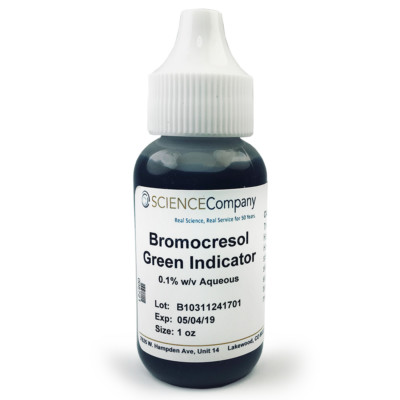 Bromocresol Green pH Indicator, 30mL (1 oz.) | eBay