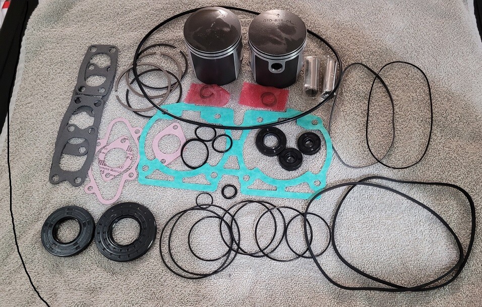 582 Rotax Aircraft Engine Piston Top End Rebuild Kit | 76.50 mm | O/S ...
