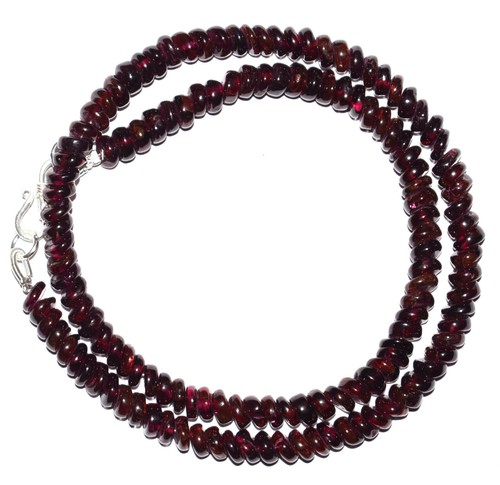 Red Garnet Gemstone 925 Fine Silver 6 mm Round Beads 12-40" Strand ...