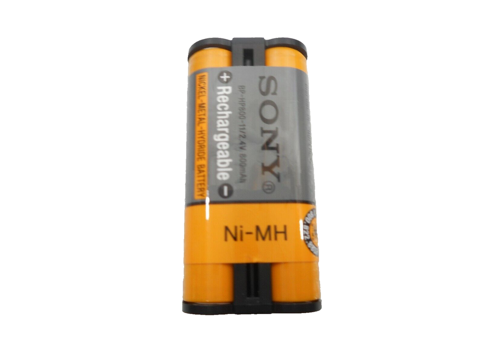 GENUINE Sony Rechargeable Battery BP-HP800-11/2.4V 800mAh for WH-RF400 ...