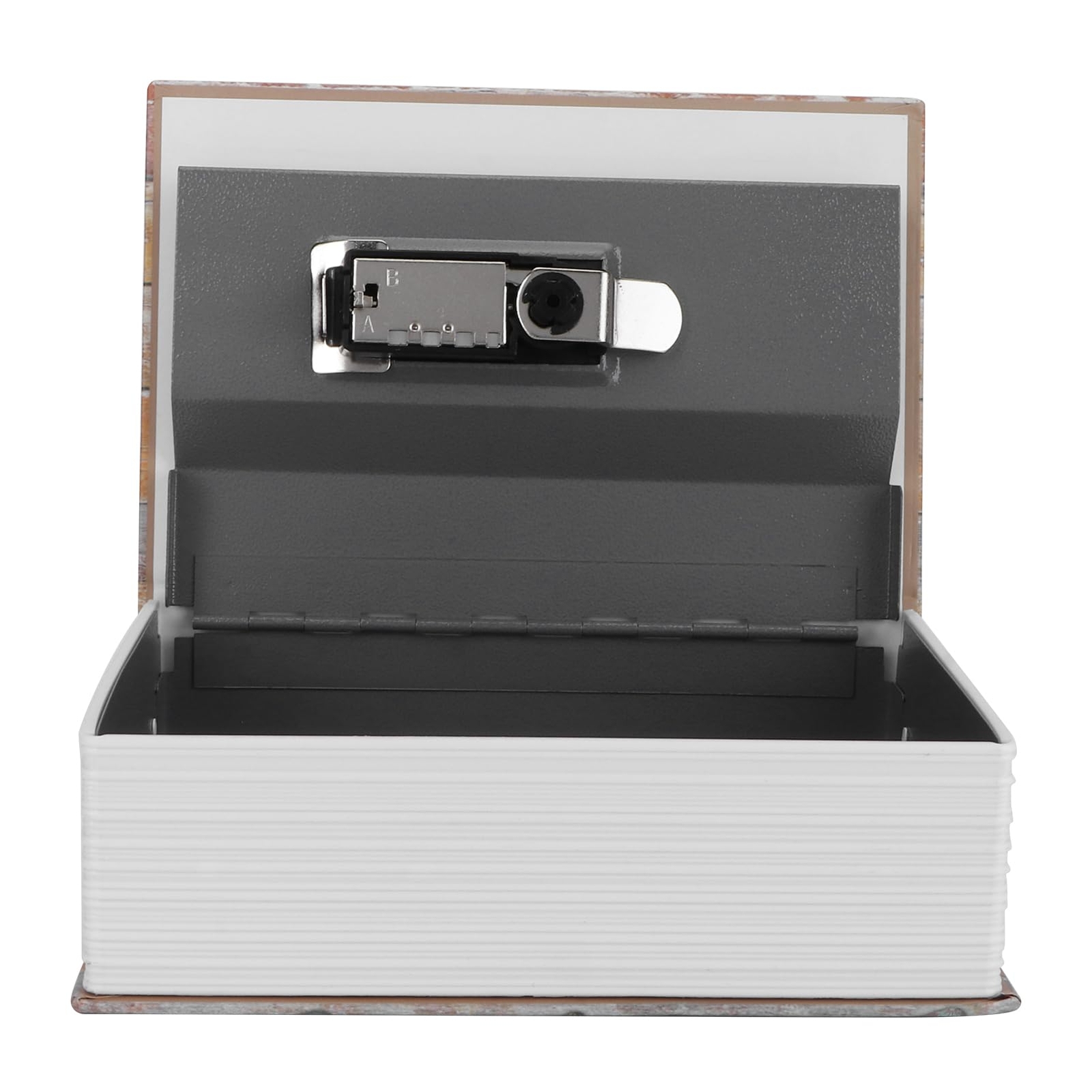Money Box Fireproof Safes Portable Book Combination Lock Hidden ...