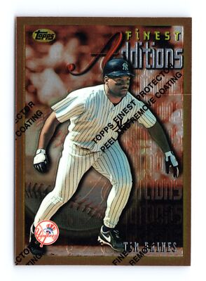 1996 Finest #224 Tim Raines New York Yankees Baseball | eBay