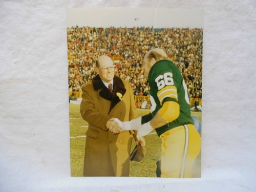 RAY NITSCHKE 8X10 COLOR ORIGINAL PHOTO FROM "RAY NITSCHKE'S DAY DEC. 12 ...