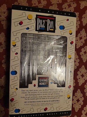 The Amazing BILZ BOX A Challenging Money Game Novelty Puzzle For Money ...