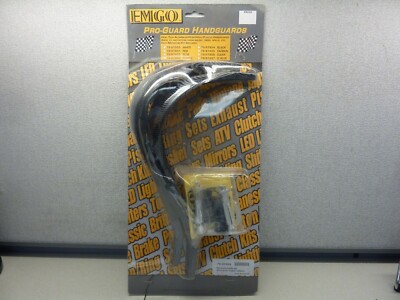 EMGO 79-97955 PRO-GUARD ATV HANDGUARD SET FAUX CARBON /W MOUNTS (22000 ...
