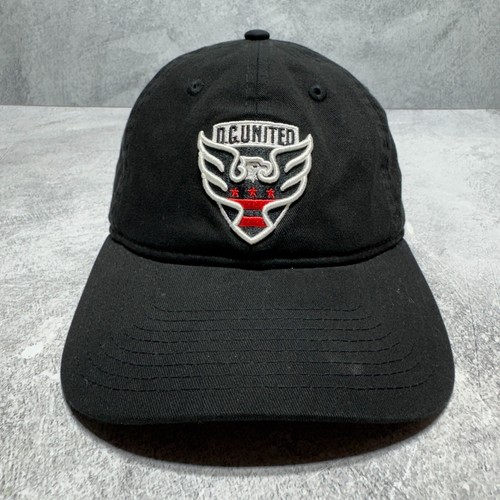 DC United MLS Hat Cap Soccer Black Adjustable New Era, Men's One Size ...