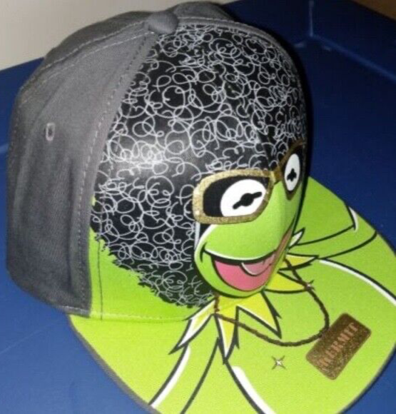 Kermit The Frog Hat - SNAPBACK Cap The Muppets Jim Henson Vintage ...