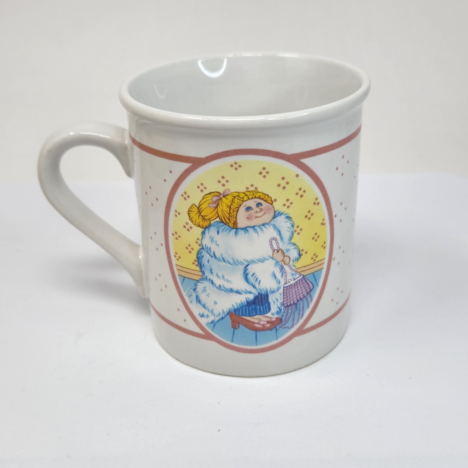 VINTAGE 1985 CABBAGE PATCH KIDS CERAMIC COFFEE MUG / CUP DRESS UP GIRLS | eBay