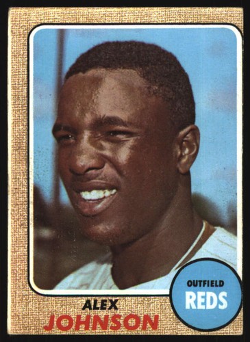 1968 Topps #441 Alex Johnson GVG Reds 571727 | eBay