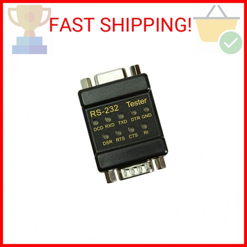 RS-232 LED link Tester DB-9 Male to DB-9 Female | eBay