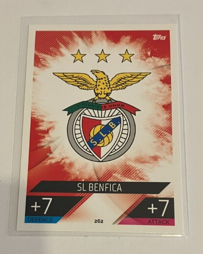 Carte Card Carta Badge Ecusson Logo SL BENFICA Topps 2022 2023 | eBay