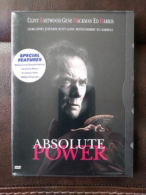 Absolute Power (DVD, 1997, Clint Eastwood Collection) 12569250826| eBay