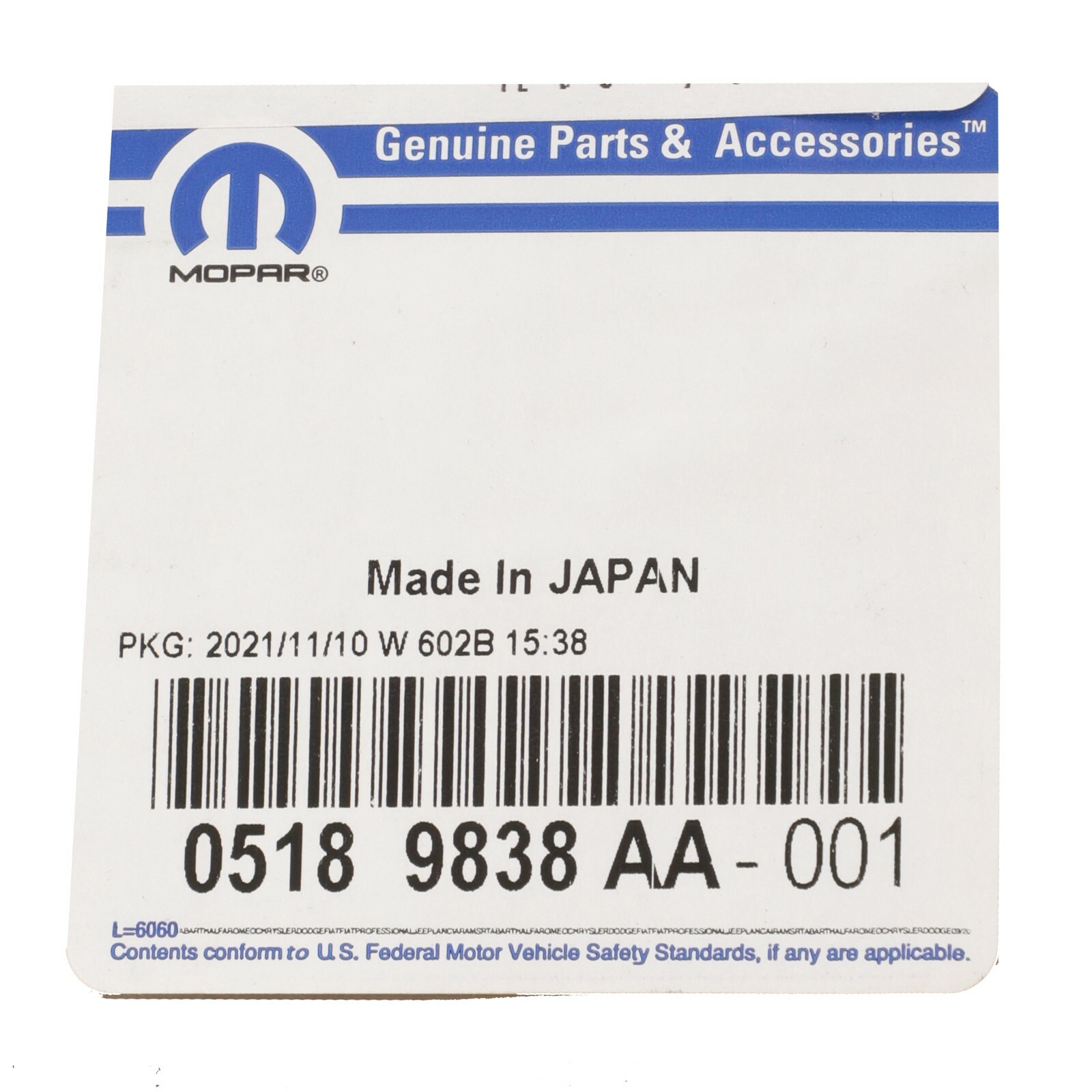 Mopar 5189838AA for sale online | eBay