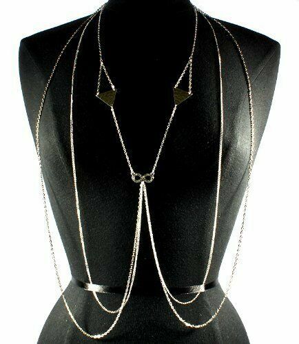 Body Chain Jewelry~ Infinity Body Chain, Layer Body Chain Jewelry | eBay