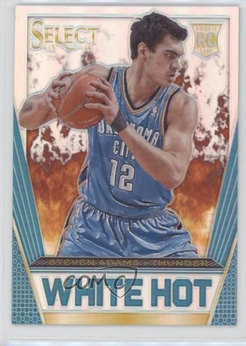 2013-14 Panini Select White Hot Silver Prizm /25 Steven Adams #50 ...