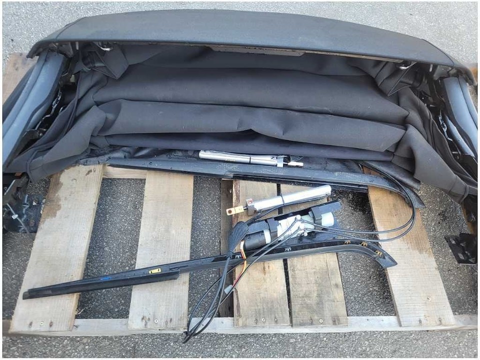 2007-2014 Ford Mustang GT S197 Convertible Top Frame Cloth Black 2715 ...