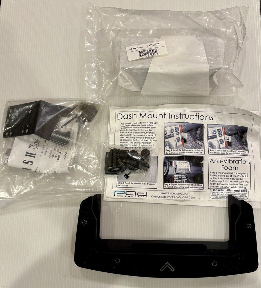 Padholdr Social Series Premium Tablet Dash Kit For 01-07 Chrysler Town ...