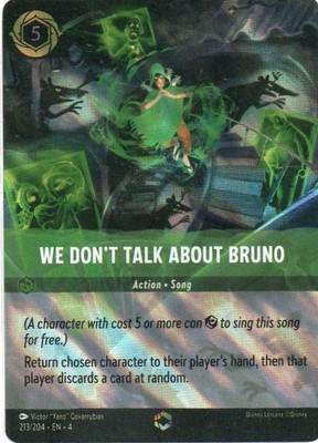 Lorcana: Ursula's Return: Enchanted We Don't Talk About Bruno: LP ...