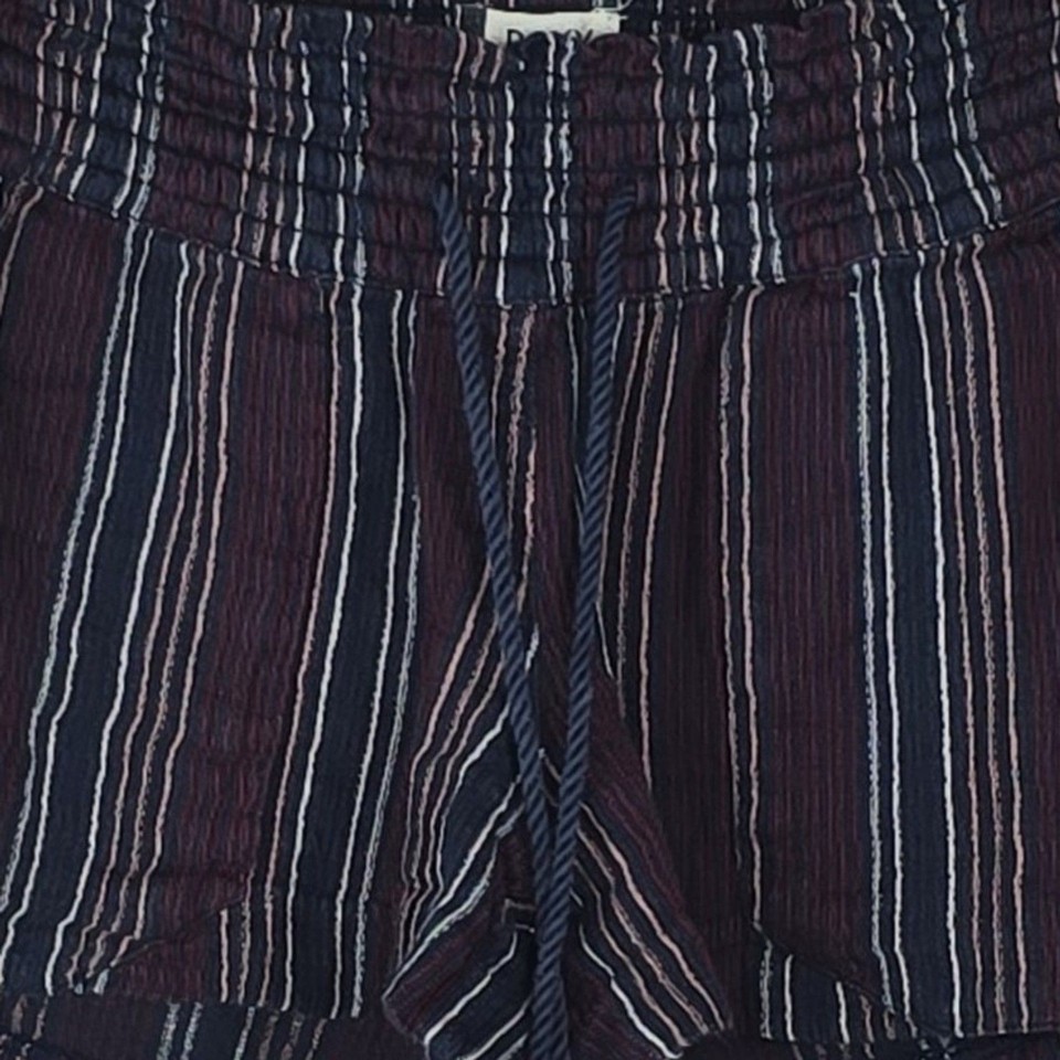 Roxy Oceanside Elasticized Striped Beach Short Shorts Small | eBay