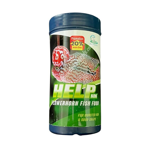 FLOWERHORN FISH FOODS - CZ AQUA - HELP KOK 100G - FREE SHIPPING | eBay