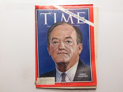 Time Magazine (April 1, 1966) (Hubert Humphrey, Activated Vice ...