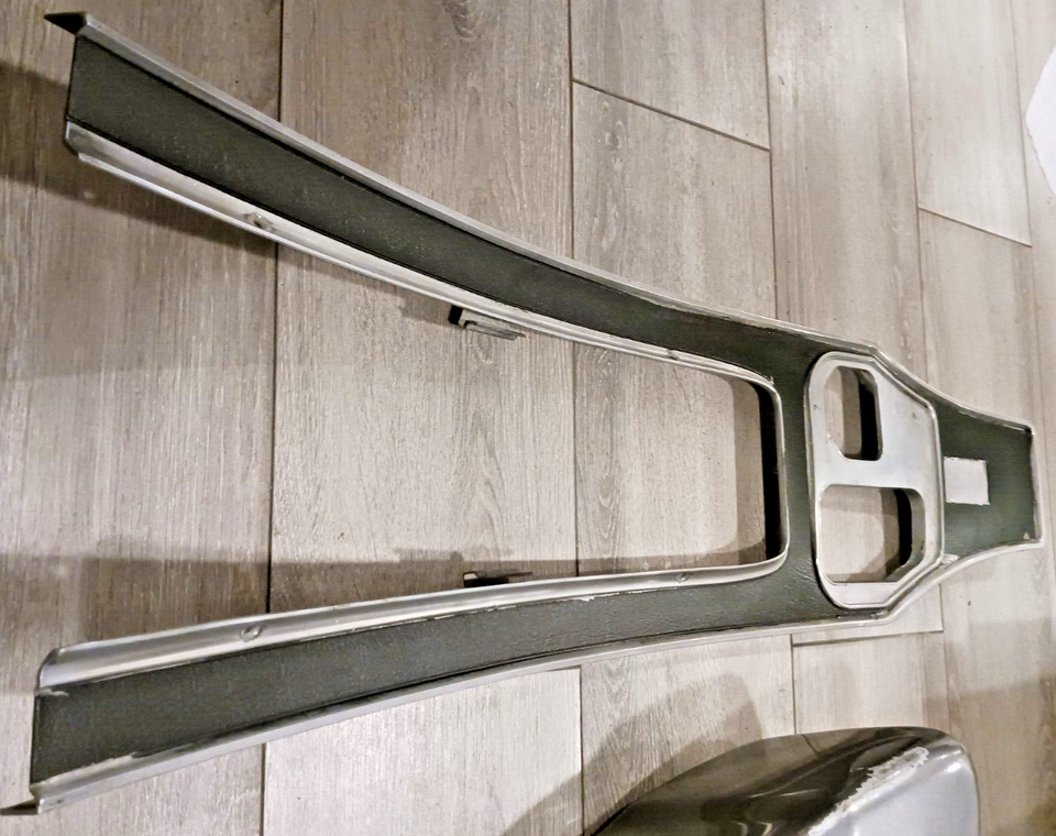 1964-67 CORVETTE C2 MIDYEAR CENTER CONSOLE TRIM PLATE 4 SPEED ORIGINAL ...