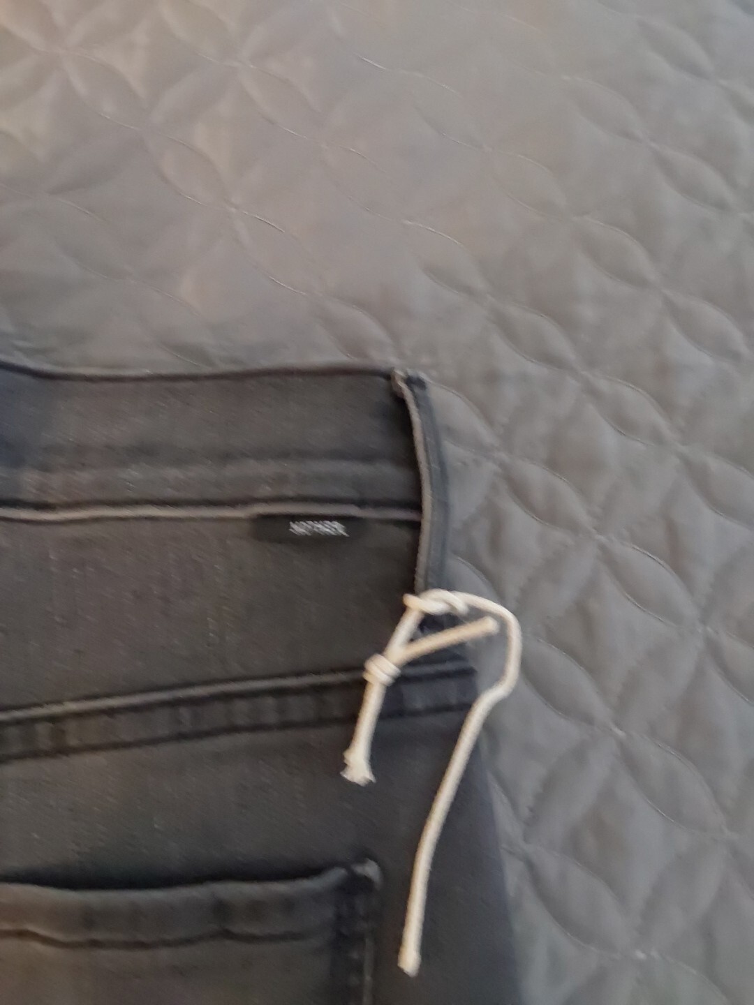 MOTHER The Stunner Zip Ankle Step Fray Lighting UP Lanterns Size 27 | eBay