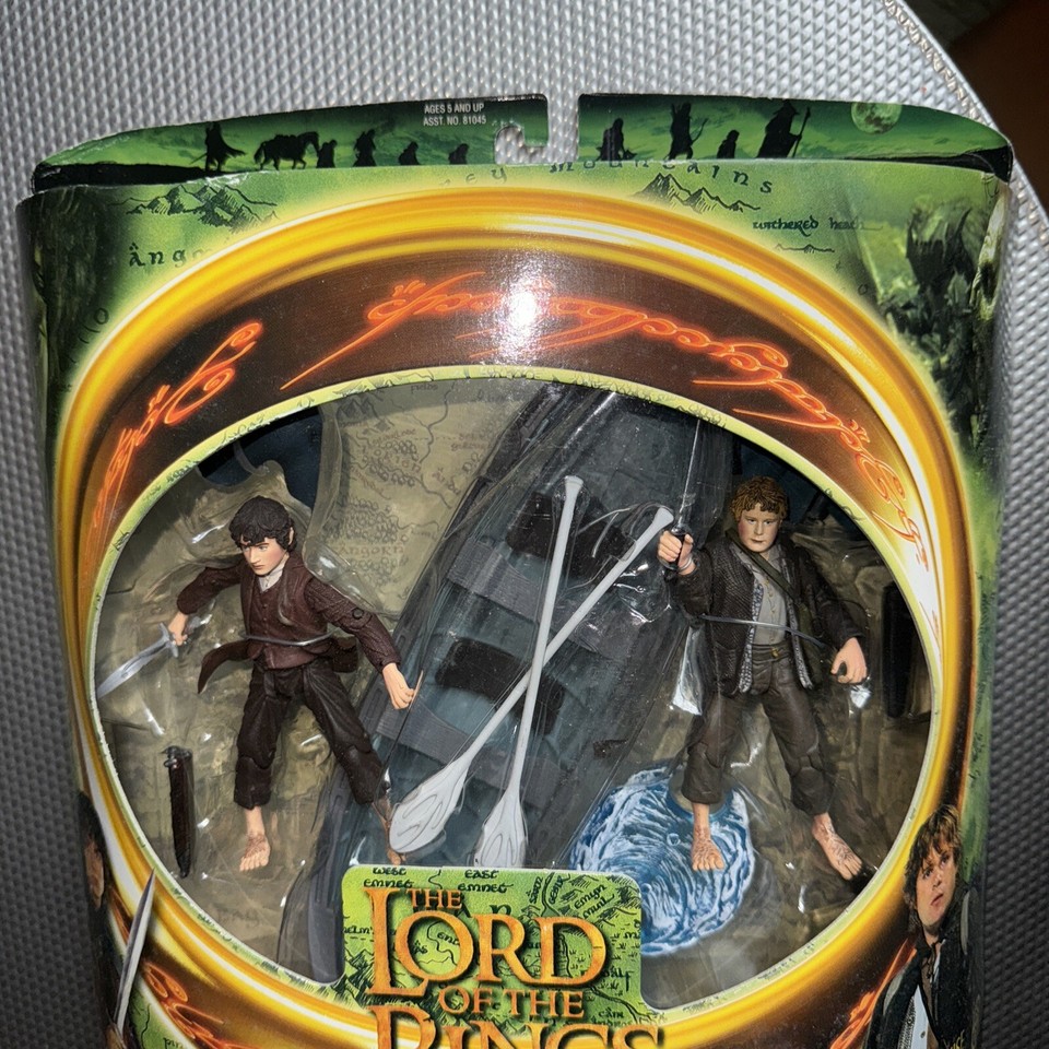 Lord of the Rings Fellowship Samwise Gamgee Frodo Elven Boat Accessory ...