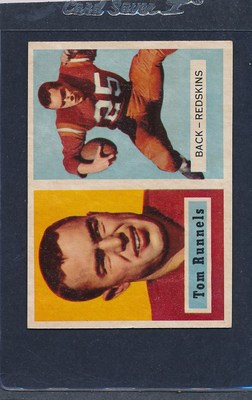 1957 Topps #110 Tom Runnels Redskins EX/MT 57T110-120715-4 | eBay