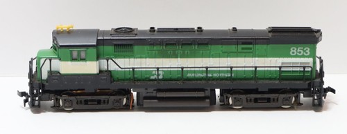 AHM Alco Century 424 5015 G Burlington HO Scale Diesel Locomotive #853 ...