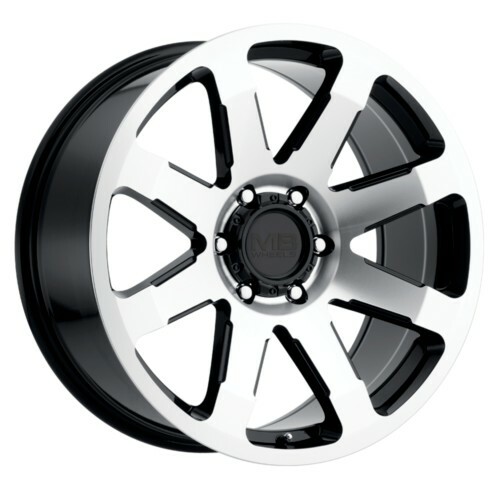 set (4) MB Legacy Wheels/rims 20"x9" +18 6X135 #60032. Machine Black ...
