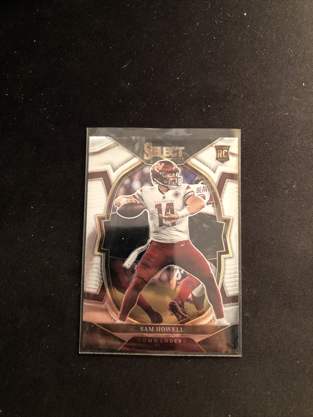 2022 Sam Howell Select Concourse Rookie Card Commanders | eBay