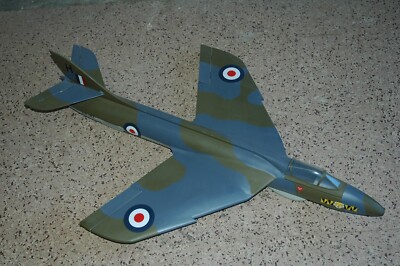 HAWKER HUNTER RC 70MM EDF JET WOOD KIT BY WEST WING GREAT KIT MAKER | eBay