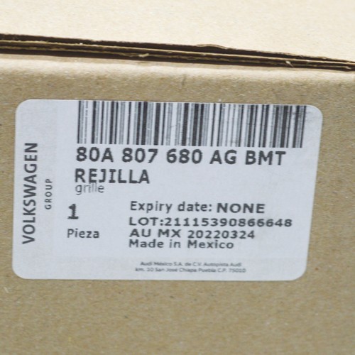 NEW AUDI Q5 FY 80A FRONT BUMPER RIGHT GRILLE 80A807680AGBMT | eBay