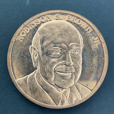 2002 Robinson S. Brown Jr. Coin Collection Auction Copper Token | eBay