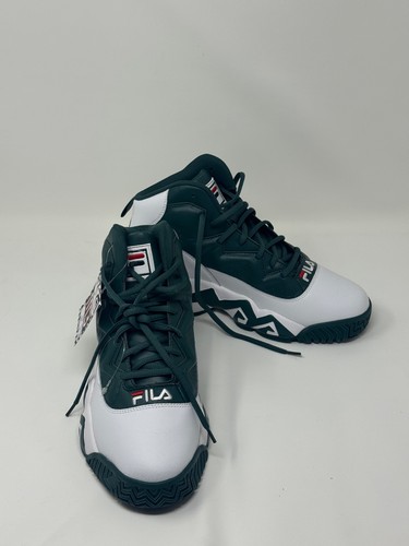 Fila MB Retro Men’s Basketball Shoes White Green Red Size 9.5 US ...