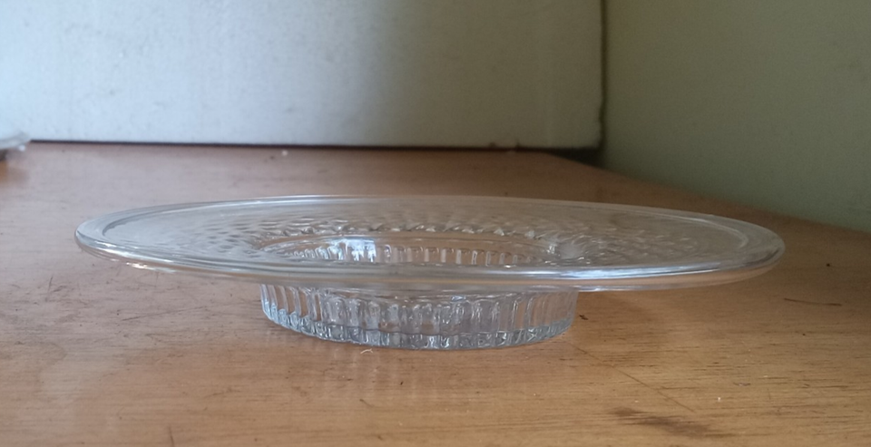 1820s BOSTON & SANDWICH GLASS PONTILED THREE MOLD BLOWN NAPPIE GII-18 ...