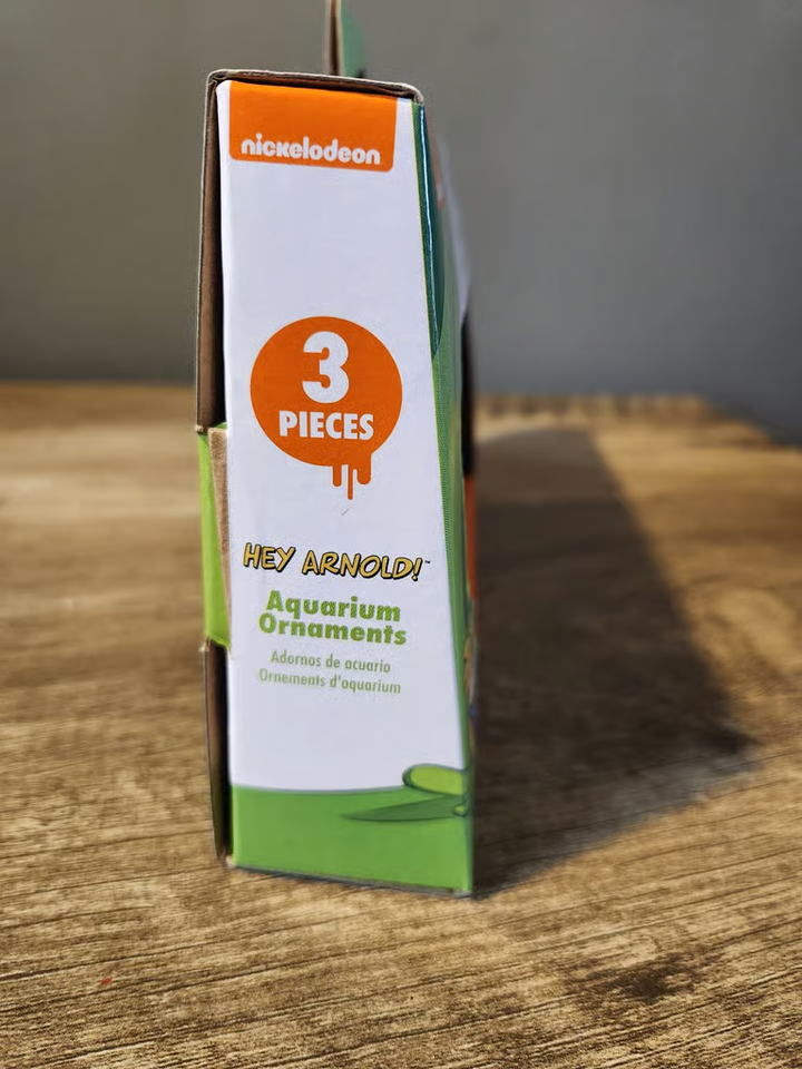 BNIB Nickelodeon HEY ARNOLD! Fish aquarium ornaments Arnold, Gerald ...