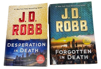 lot of 2 J.D Robb paperback books 2022-2021 English New York bestseller READ | eBay Australia
