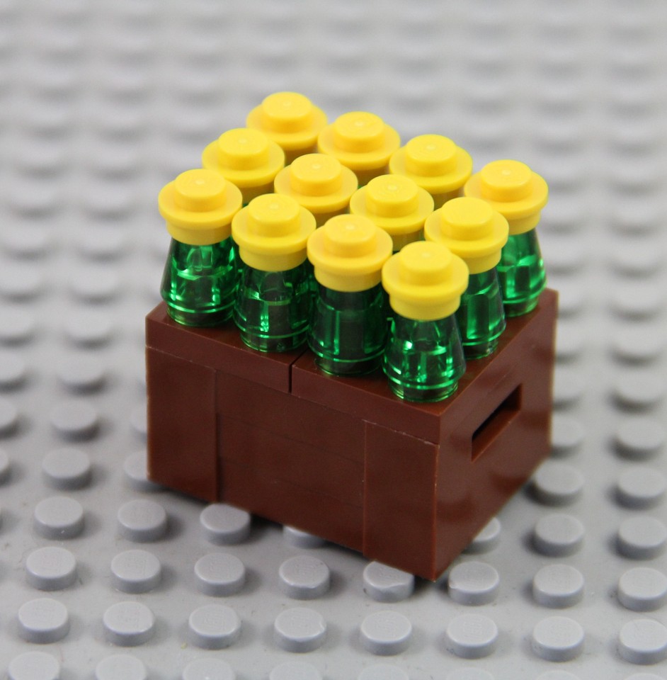 LEGO - Crates w/ 12-Pack Assorted Drinks Bottles Food Kitchen ...