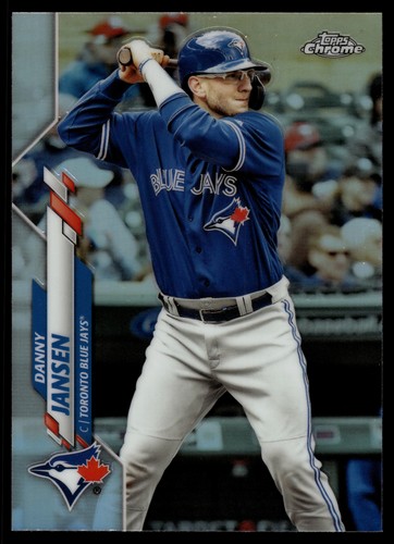 2020 Topps Chrome Danny Jansen 51 Toronto Blue Jays Refractor Baseball ...