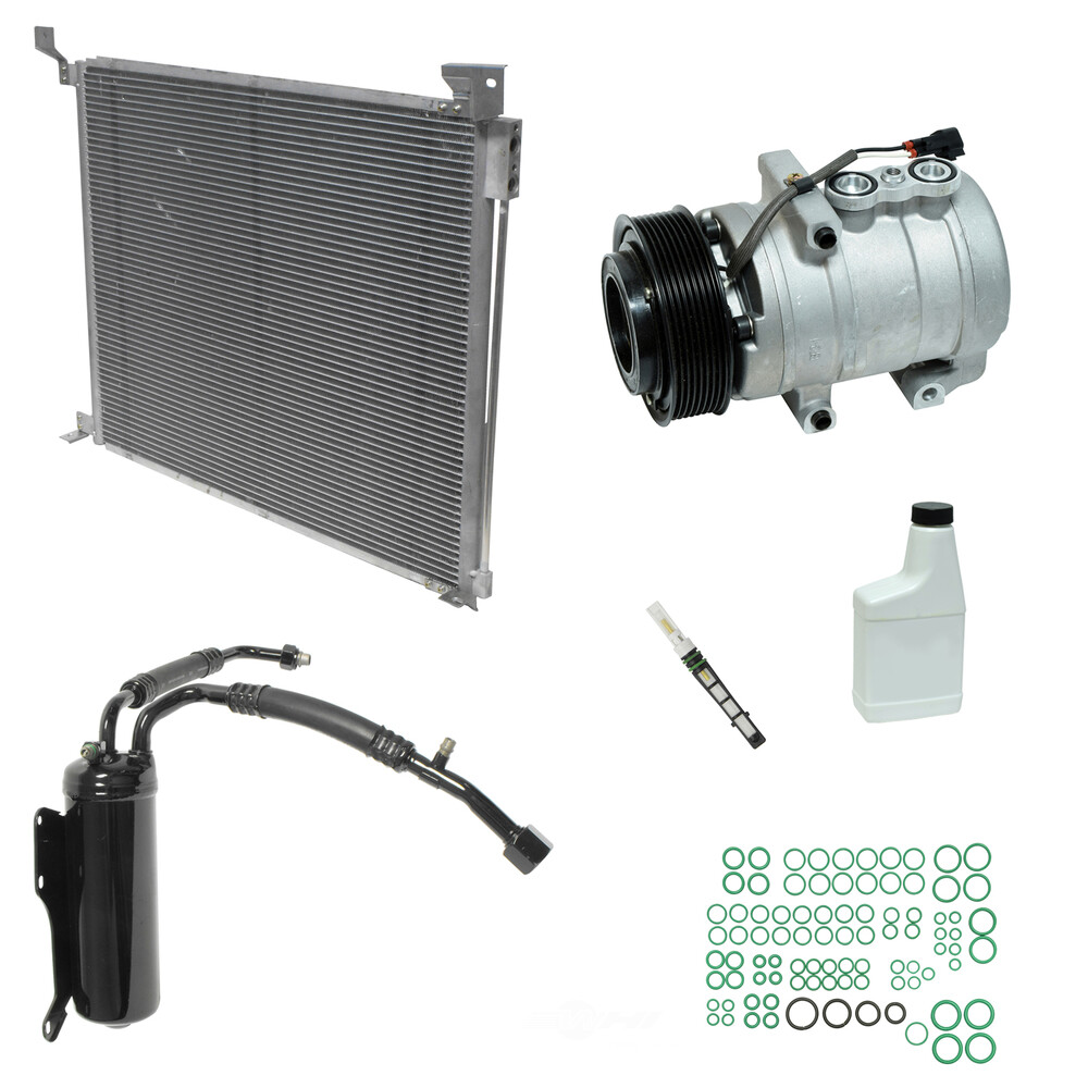A/C Compressor Kit-Compressor-condenser Replacement Kit UAC KT 1250A ...