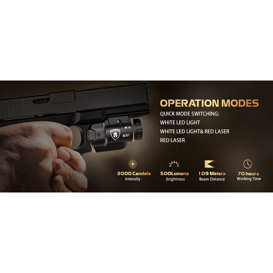 TSG Universal Weapon Lights-Laser-IWB Kydex Holster Combo Fits: Taurus ...