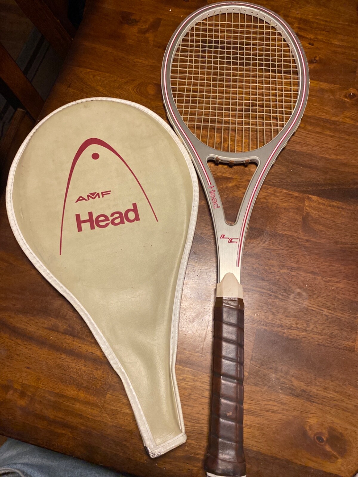 Tennis Racket Fiberglass Vintage Head LC Made In USA 4-1/2” Grip | eBay