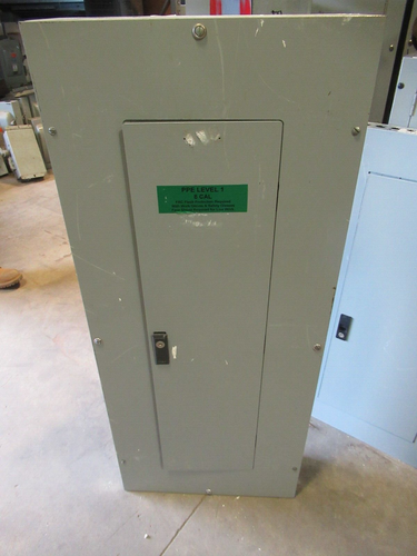 Cutler Hammer PRL1A Panelboard BAB3100 Main 120/208V 3PH4W CU 27 Ckt ...