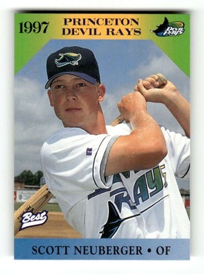 1997 Best Princeton Devil Rays Scott Neuberger BXCP06 | eBay