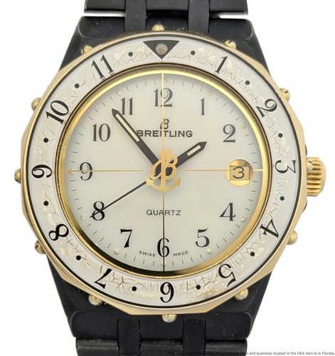 Eric Tabarly Designs Cool Vintage Working Breitling Boys Unisex Dual ...